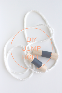 DIY Jump Rope – Turning It Home