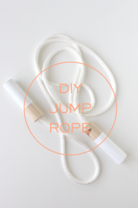 DIY Jump Rope – Turning It Home